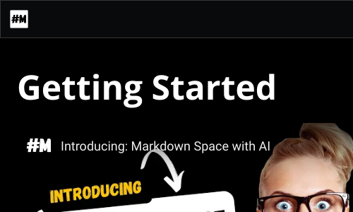 Markdown Space Documentation